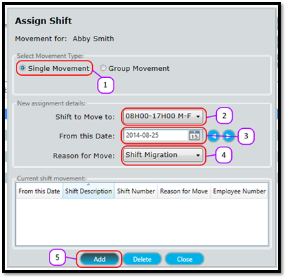 How to add a shift to an employee – Ouch! Help Centre