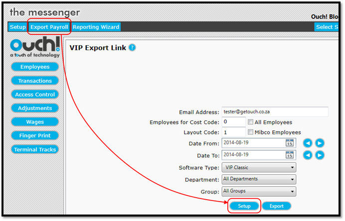 About VIP Premium layout codes – Ouch! Help Centre